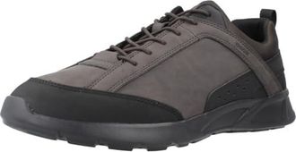 Geox Homme U Sanzio C Basket, DK Coffee Black, 42 EU