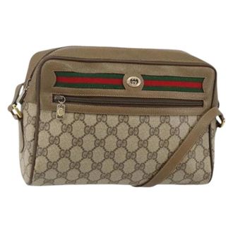Gucci Sac bandouli&egrave;re vintage Pre-owned - Femme - Pre-owned - Beige - Taille: ONE Size