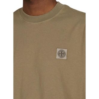 Stone Island Tee-shirt droit col rond en coton