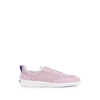 Geox Baskets GXRN en cuir m&eacute;lang&eacute;