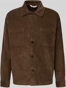 Selected Regular Fit Hemdjacke aus reiner Baumwolle Modell REGTATE