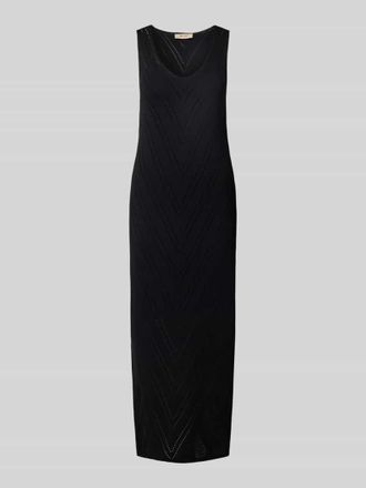 Mos Mosh Strickkleid mit Lochmuster Modell Alvana