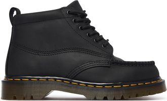 Dr. Martens Schn&uuml;rschuhe Dr. Martens Lowell Chukka 6 Eye Crazy Horse DM43680001 Schwarz