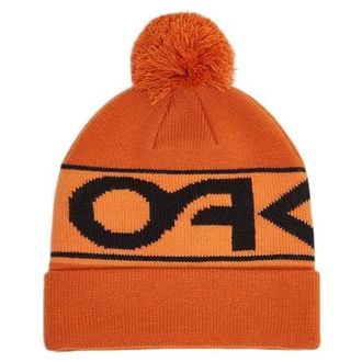 Oakley Factory Cuff Beanie Bonnet, Orange br&ucirc;l&eacute;, Taille Unique Homme