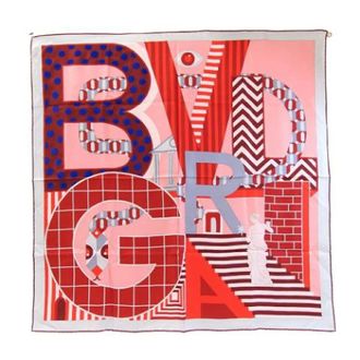 Bulgari unisex, Pre-owned, Multicolore, Taille: ONE Size Foulard en soie vintage Pre-owned