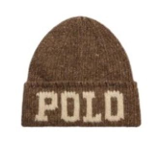 Polo Ralph Lauren Signature Pony Wollmischung M&uuml;tze - - Accessories - Herren - Braun - ONE SIZE