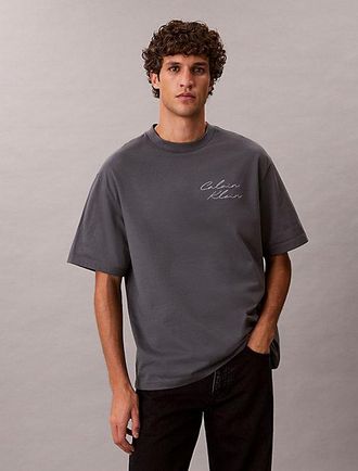 Calvin Klein T-shirt relaxed avec logo script