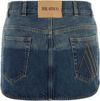 The Attico Skirt Mini Skirt - Blue