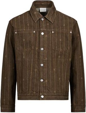 Dr&ocirc;le de Monsieur Veste denim Monogramme en coton