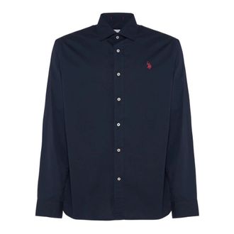 U.S.Polo Association ZAM Camicia - - Shirts - Herren - Blau - L