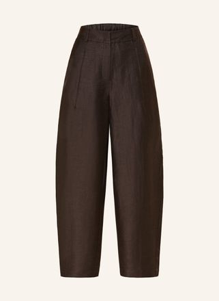 someday Someday 7/8-Hose Cisilia Barrel Aus Leinen braun