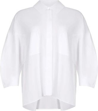 Max Mara Femme, Blouses et Chemises, Blanc, Taille: 40 FR Blouse Smmancella