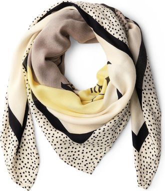 Street One Gemustertes Tuch light terra mocha A