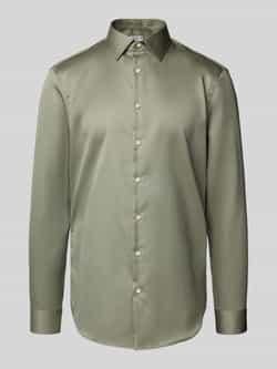 Jake*s Slim Fit Business-Hemd mit Kentkragen