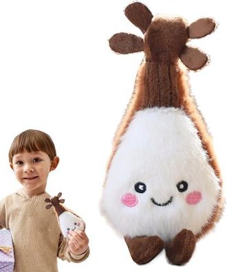 Generico Porte-cl&eacute;s de guitare en peluche - Adorable boucle doreille pour sac &agrave; dos de porte-cl&eacute;s, pendentif accessoire unisexe pour sac portefeuille portefeui