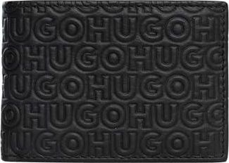 HUGO BOSS Hugo Ethon Hi_m_6cc, Portefeuille 6 Fentes pour Cartes Hommes, Noir, Taille Unique