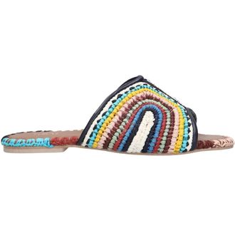 Toral Shoes Bunte Leder Pantoletten Betty - - Shoes - Damen - Mehrfarbig - 38 EU