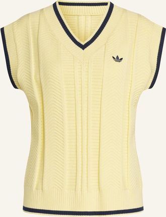 adidas Originals Adidas Originals Cable Knit Pullunder blau
