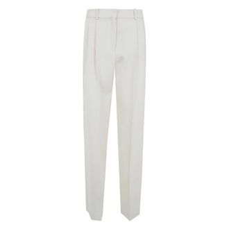 Calvin Klein Pantalon Cora - Femme - Pantalons - Beige - Taille: 40 FR