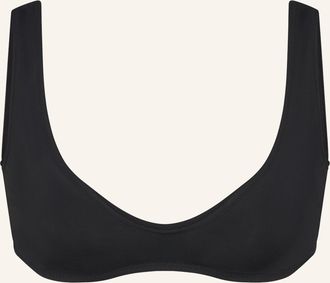 SKIMS Skims Bustier-Bikini-Top Signature Swim schwarz