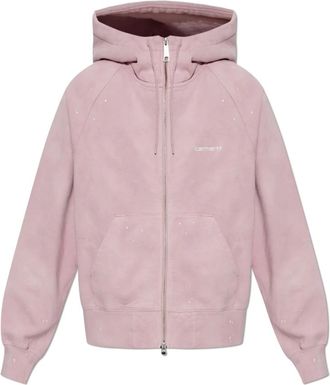 Carhartt Work in Progress Femme, Sweatshirts et sweats &agrave; capuche, Rose, Taille: 38 FR Painter SweaT-shirt