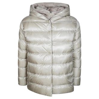Herno Femme, Vestes, Beige, Taille: 36 FR Piumino Jacket
