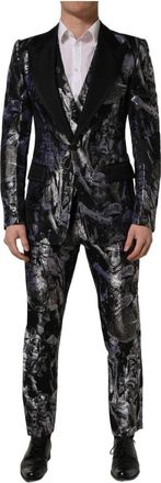 Dolce & Gabbana Homme, Costumes, Noir, Taille: M Suits