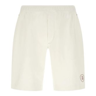 Brunello Cucinelli Interlock Bermuda Shorts - - Shorts - Herren - Wei&szlig; - S