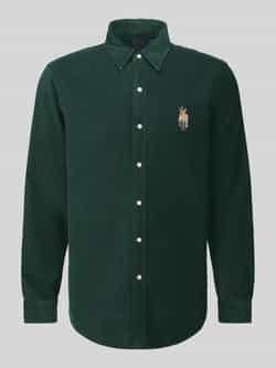 Polo Ralph Lauren Custom Fit Freizeithemd aus reiner Baumwolle mit POLO BEAR Stitching