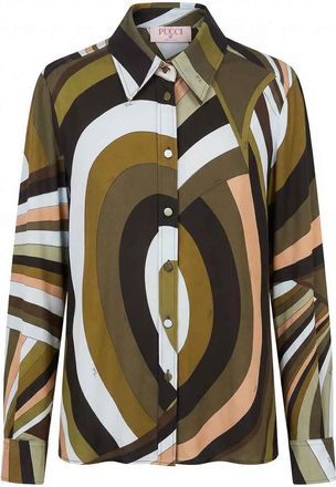 Emilio Pucci Hemd - Blau