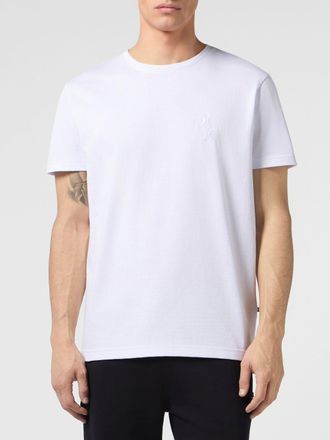 Billionaire Boys Club T-shirt &agrave; col rond en coton avec logo brod&eacute; ton sur ton
