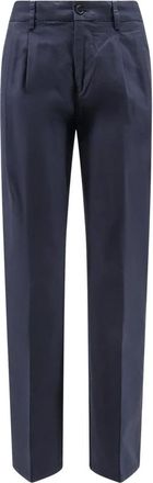 Aspesi Femme, Pantalons, Bleu, Taille: 36 FR Straight Pantalons
