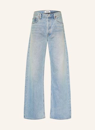 A Gold E Agolde Jeans Afton Jean Regular Fit blau