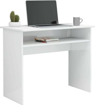 Les Tendances Bureau Blanc brillant 90x50x74
