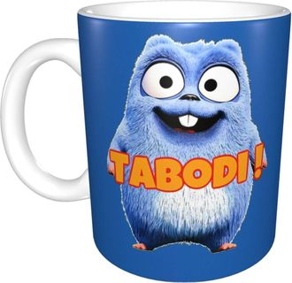 Hdadwy Happy Lemmings Tabodi und Grizzy Home Keramik Teetasse Büro Kaffeetasse 10 Unzen
