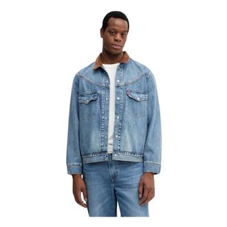 Levi's Homme, Vestes, Bleu, Taille: M Denim Vestes