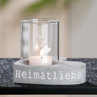Gilde Gilde Windlicht Herz Heimatliebe 33082