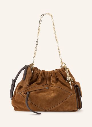 BA&SH Ba&Sh Beuteltasche June Mini braun