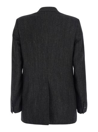 Tagliatore Womens Blazer Jasmine Grey Technical Fabric Blazers Jacket