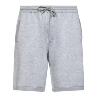 Brunello Cucinelli Homme, Shorts, Gris, Taille: XL Shorts d&eacute;contract&eacute;s
