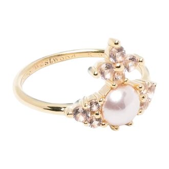 Vivienne Westwood unisex, Accessoires, Jaune, Taille: XS Bague Feodora
