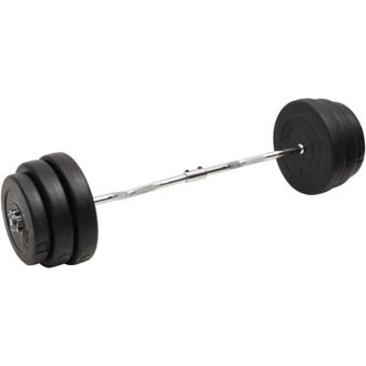 vidaXL vidaXL Curlstange mit Hantelscheiben 90 kg