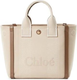 Chlo&eacute; Petit sac cabas Carry en toile