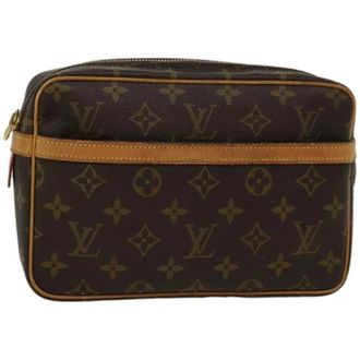 Louis Vuitton Pre-owned Canvas clutches - - Pre-owned - Damen - Braun - ONE SIZE