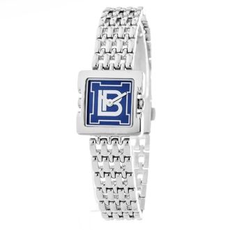 Laura Biagiotti Femme, Accessoires, Gris, Taille: ONE Size Montre Femme Acier Inoxydable Argent