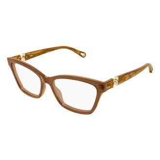 Chlo&eacute; Monture Optique OEil de Chat - Femme - Accessoires - Brun - Taille: 56 MM