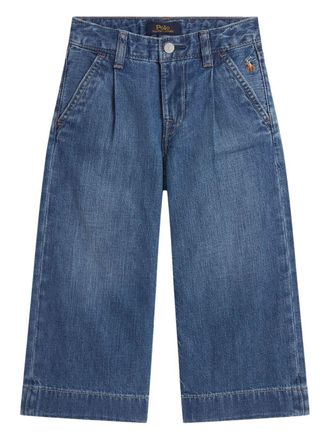 Polo Ralph Lauren Girls Kids Jeans Blue Cotton