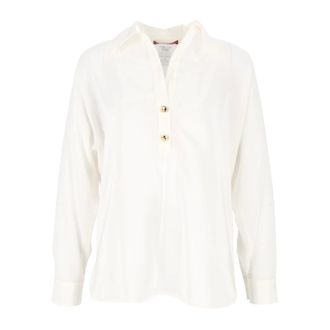 Max Mara Blouse Aia - Femme - Blouses et Chemises - Blanc - Taille: 40 FR