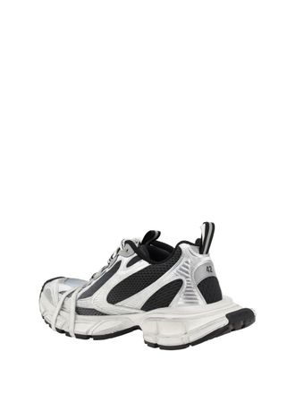 Balenciaga Mens 3xl Chunky Sneakers Black-Grey-White Upper: Polyurethane Trainers Black/grey/white