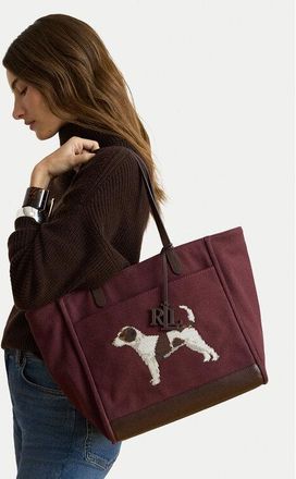 Lauren Ralph Lauren Handtasche 431P18735001 Dunkelrot